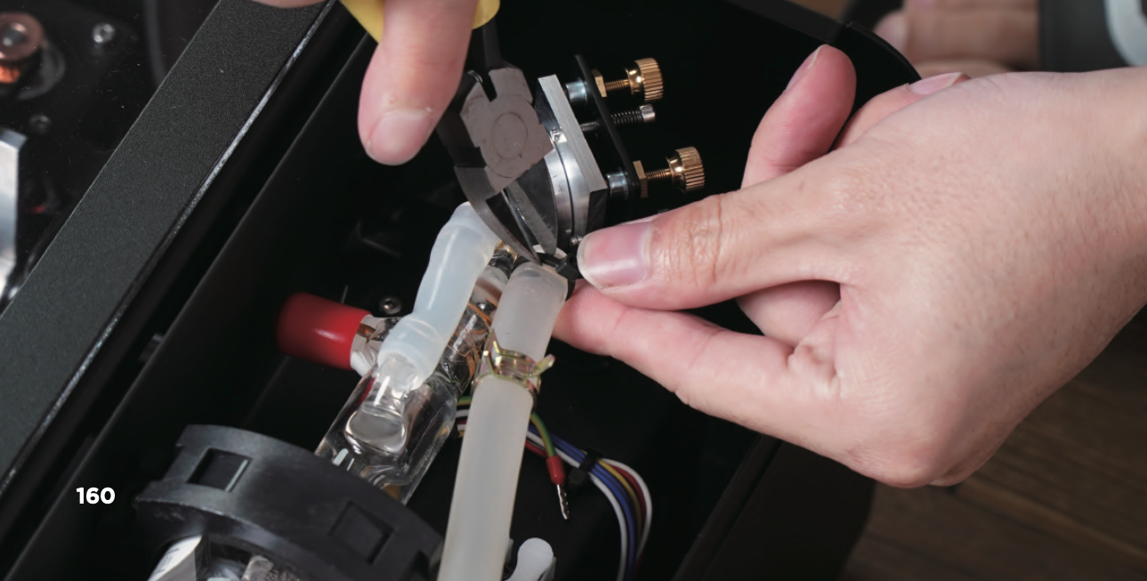 4-10 Laser Tube Replacement – FLUX Help Center