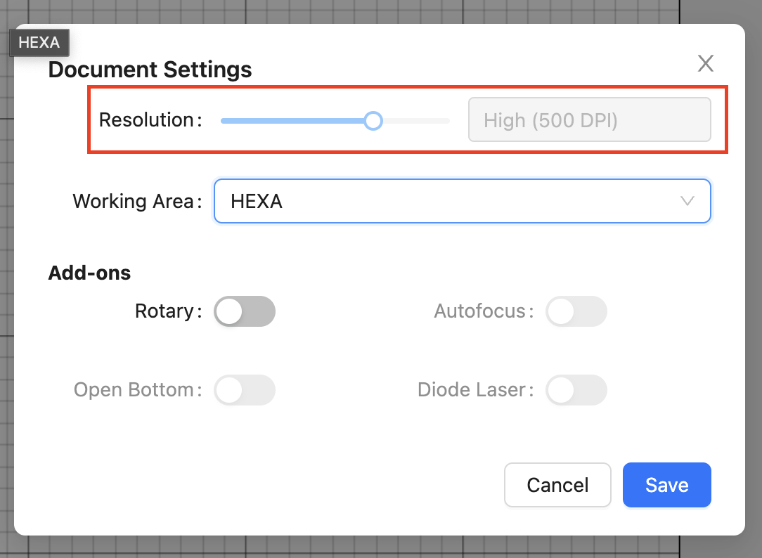 HEXA - Guide d'installation de l'accessoire de lentille de focalisation 1,5 pouce – FLUX Help Center