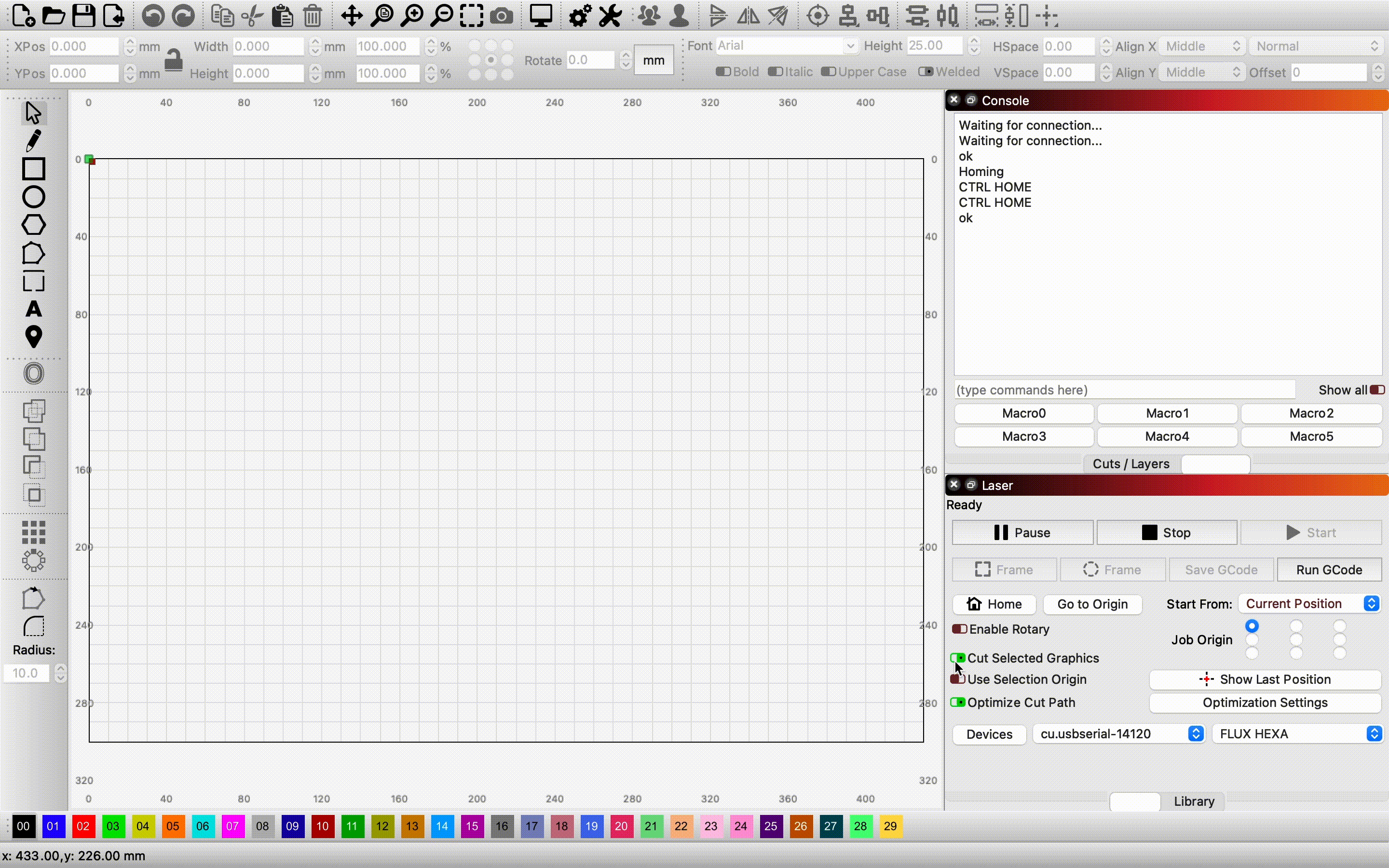 LightBurn Bridge Cable - HEXA Rotary Module 2.0 – FLUX Help Center