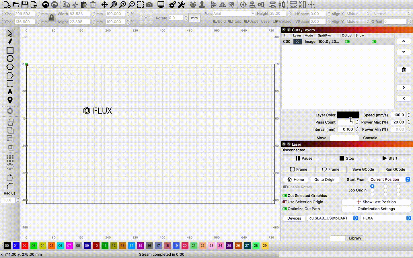 3-4 Lightburn - Software Operation Guide – FLUX Help Center