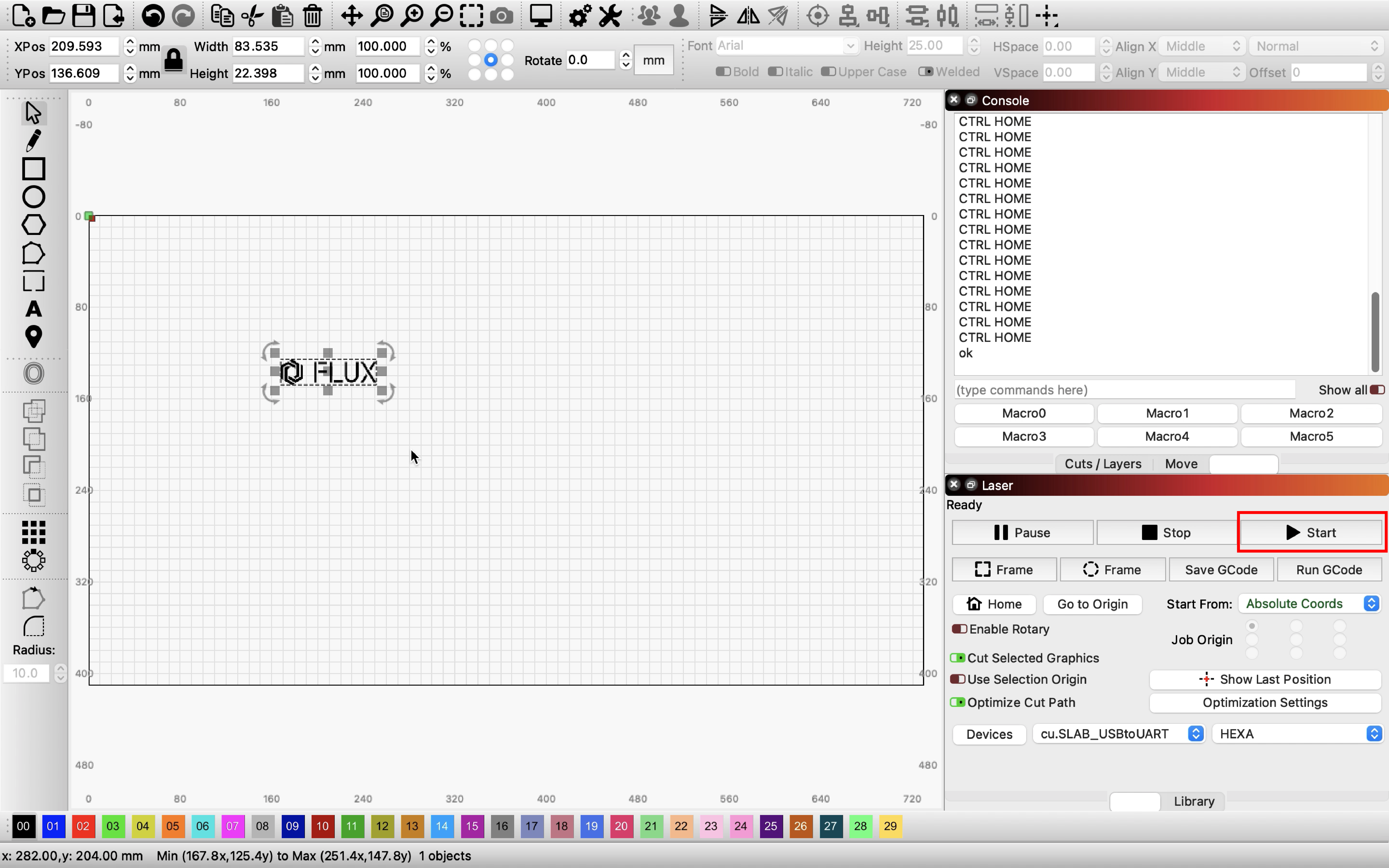 3-4 Lightburn - Software Operation Guide – FLUX Help Center