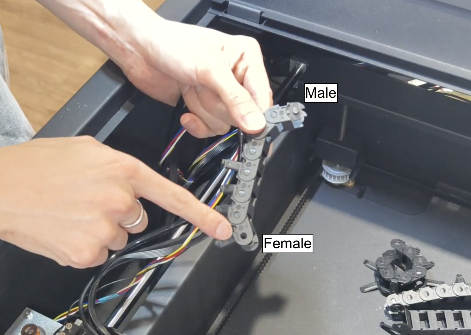 Beambox II - X-axis Motor Replacement – FLUX Help Center