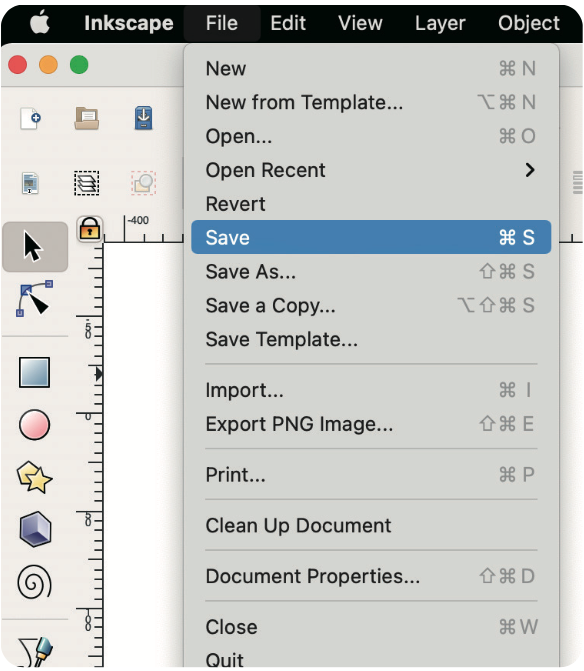 Exporting / Importing Inkscape SVG files – FLUX Help Center