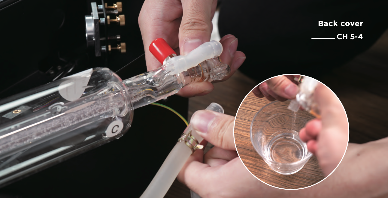 4-10 Laser Tube Replacement – FLUX Help Center