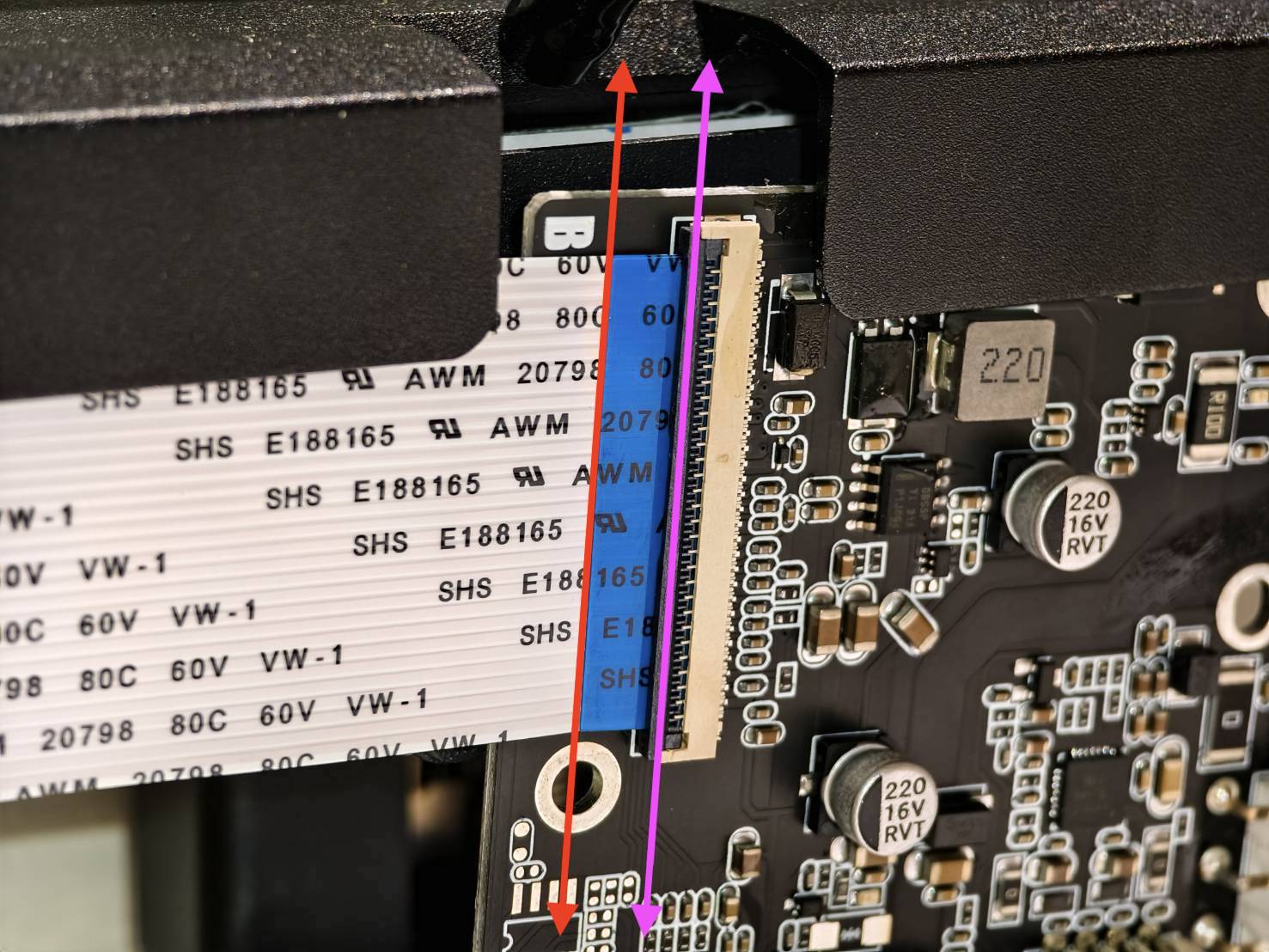 Ador - X-axis 30-pin Flat Cable Replacement – FLUX Help Center