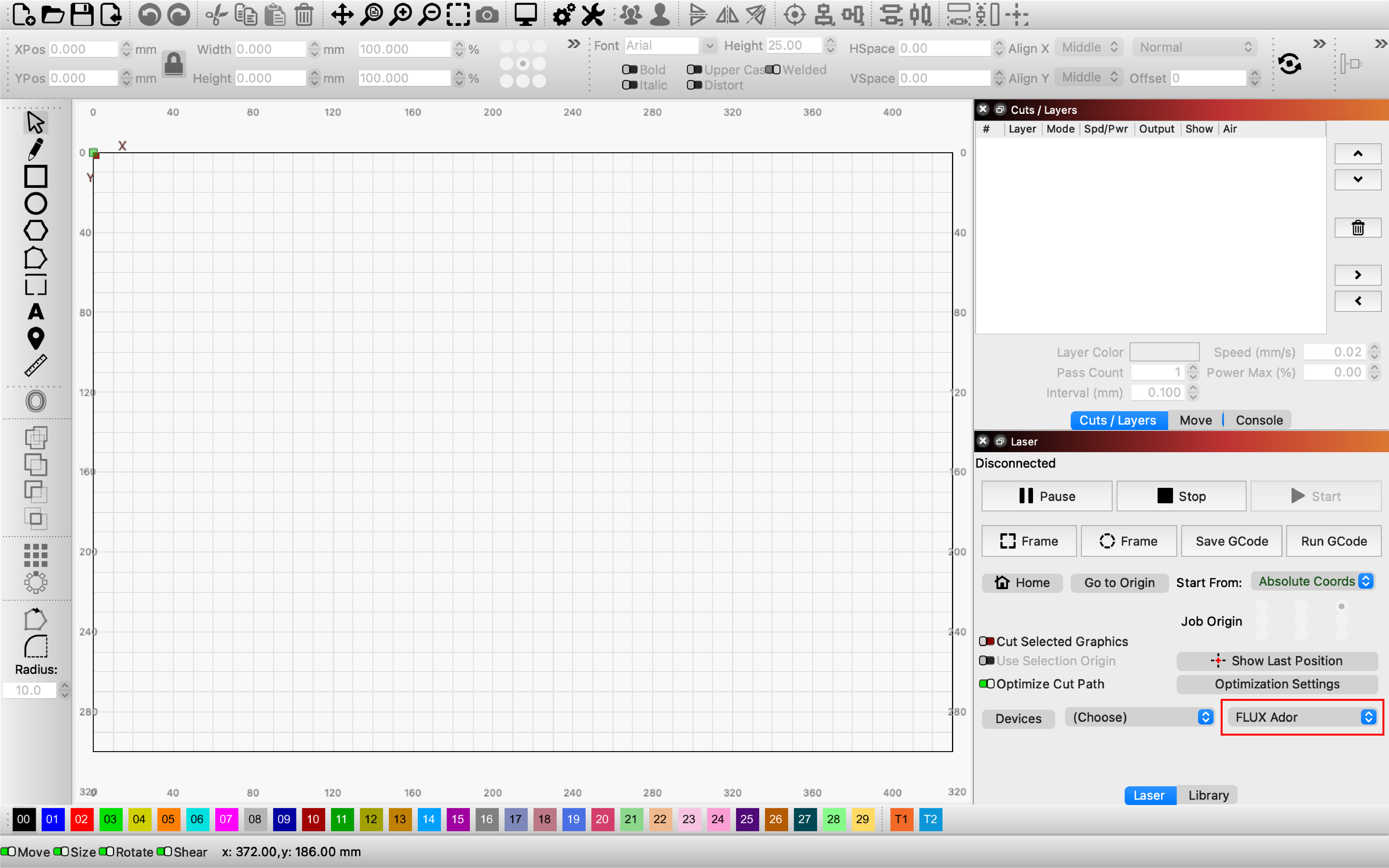 LightBurn Bridge Cable - Ador – FLUX Help Center