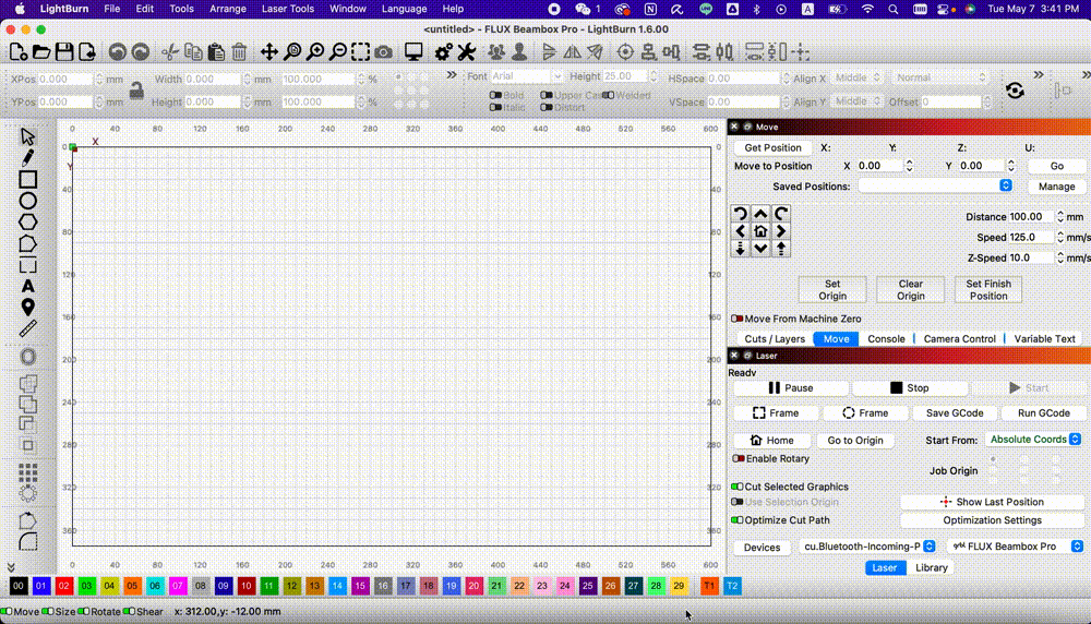 LightBurn Bridge Cable - Beambox (Pro) Rotary Module 2.0 – FLUX Help Center
